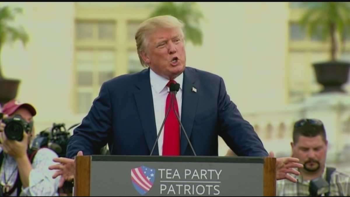 Donald Trump is leading the pack