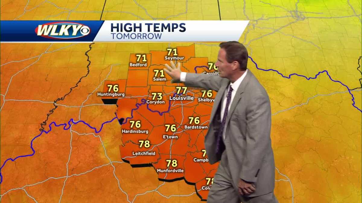 Nice weather returns Wednesday