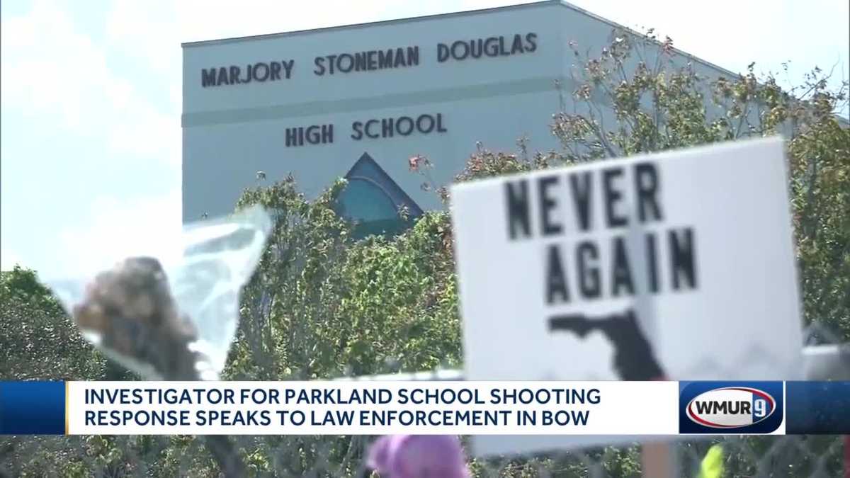 Parkland shooting investigator shares lessons with NH officials