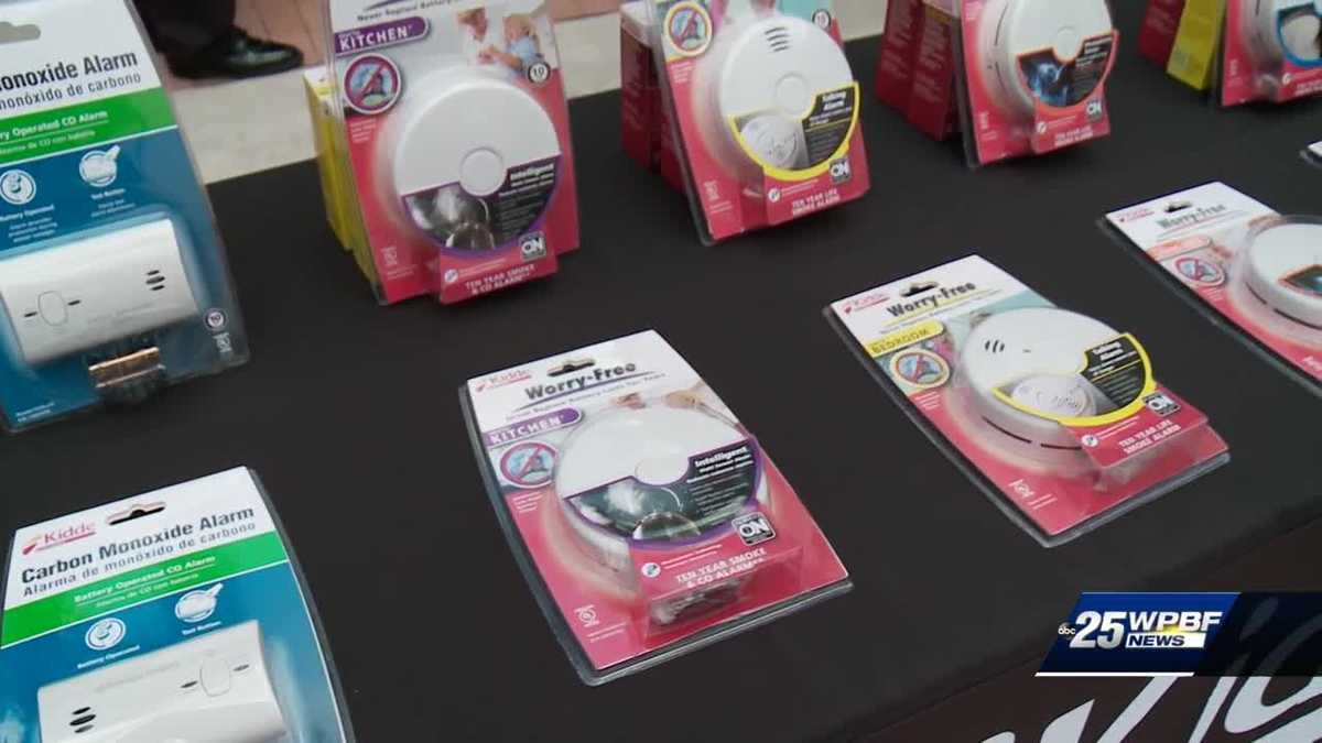 Fire, carbon monoxide alarms delivered by Operation Save a Life