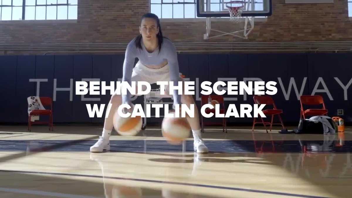 Caitlin Clark: Behind the scenes of new Gatorade ad