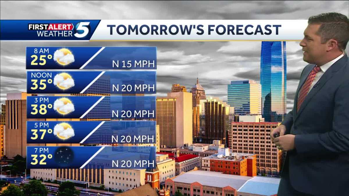 Big cold front moving in tonight