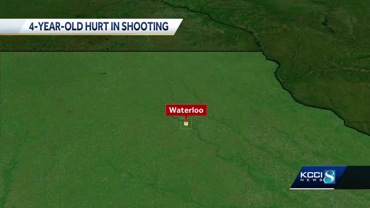 Iowa crime: 4-year-old grazed by bullet in Waterloo