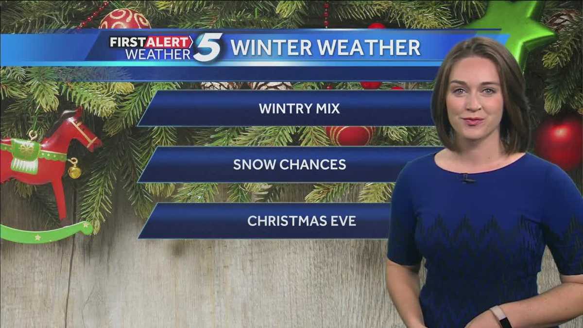 Wintry weather possible