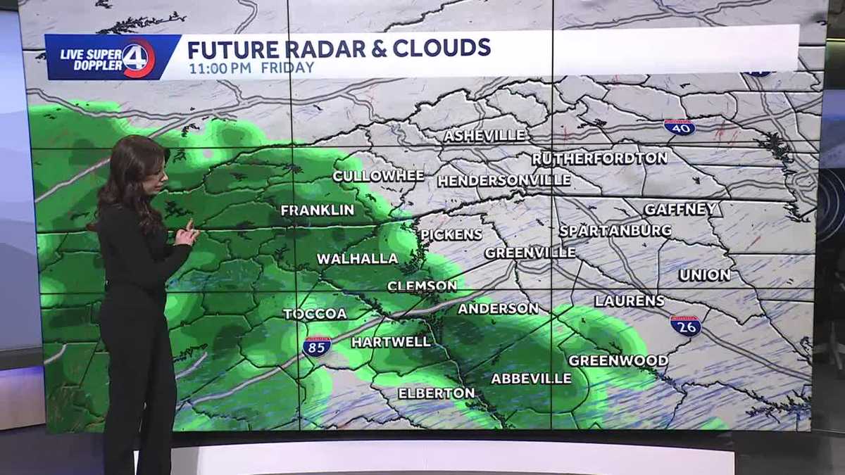 Saturday Rain Chances
