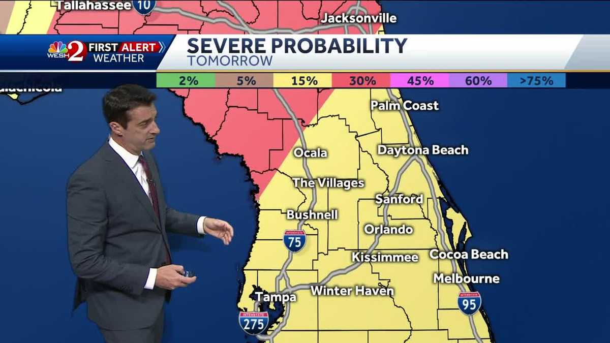 A look at the storm timeline for your neighborhood