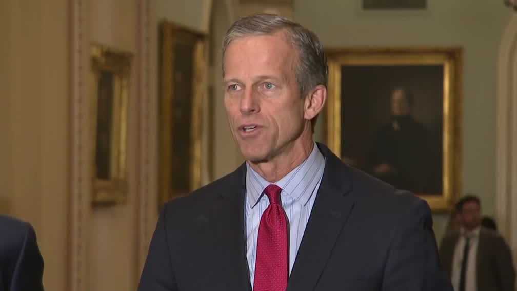 Sen. John Thune elected to be next Senate majority leader