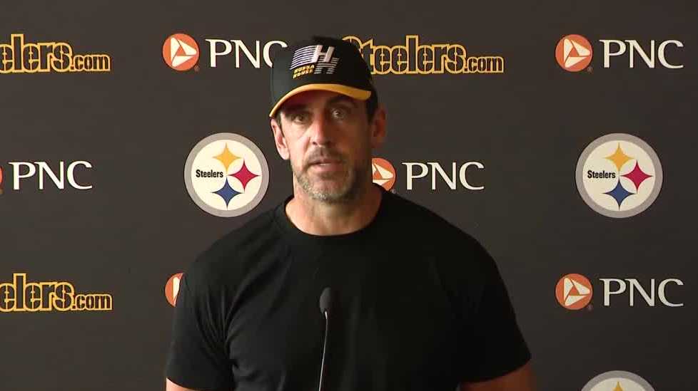 Aaron Rodgers, Steelers gear up for first-ever regular season game in ...