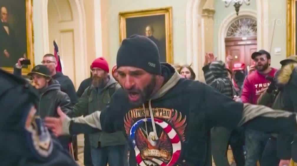 Doug Jensen sentenced to 5 years in prison for role in Jan. 6 riot