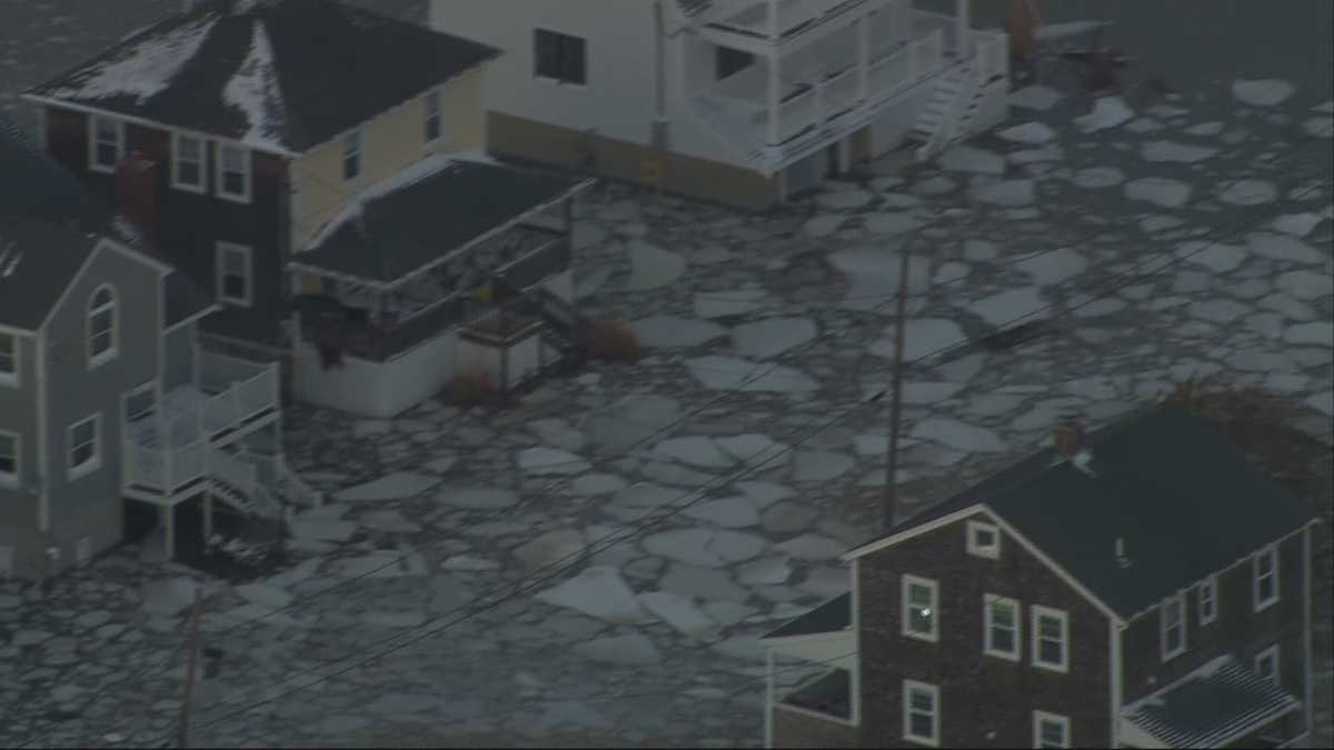 Uncut: Water floods parts of Scituate