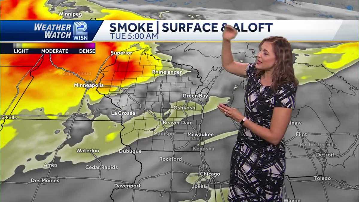 Weather: Hazy Today, Stormy Tomorrow