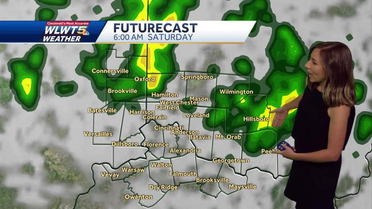 Rain chances increase through the weekend