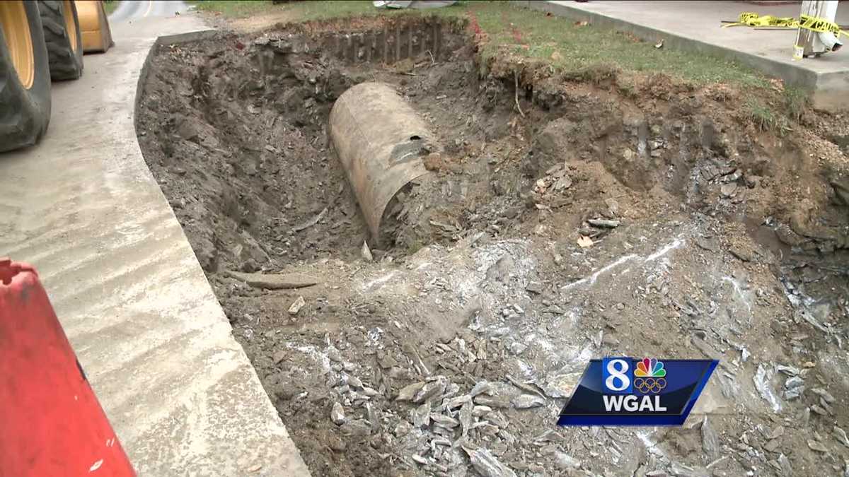 Crews find old underground tanks along Route 30