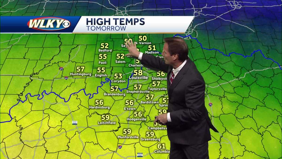 Cold weather tonight but warmer tomorrow