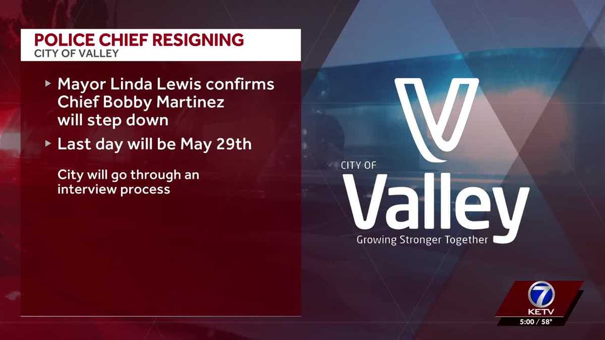 Valley Police Chief Bobby Martinez resigns from role