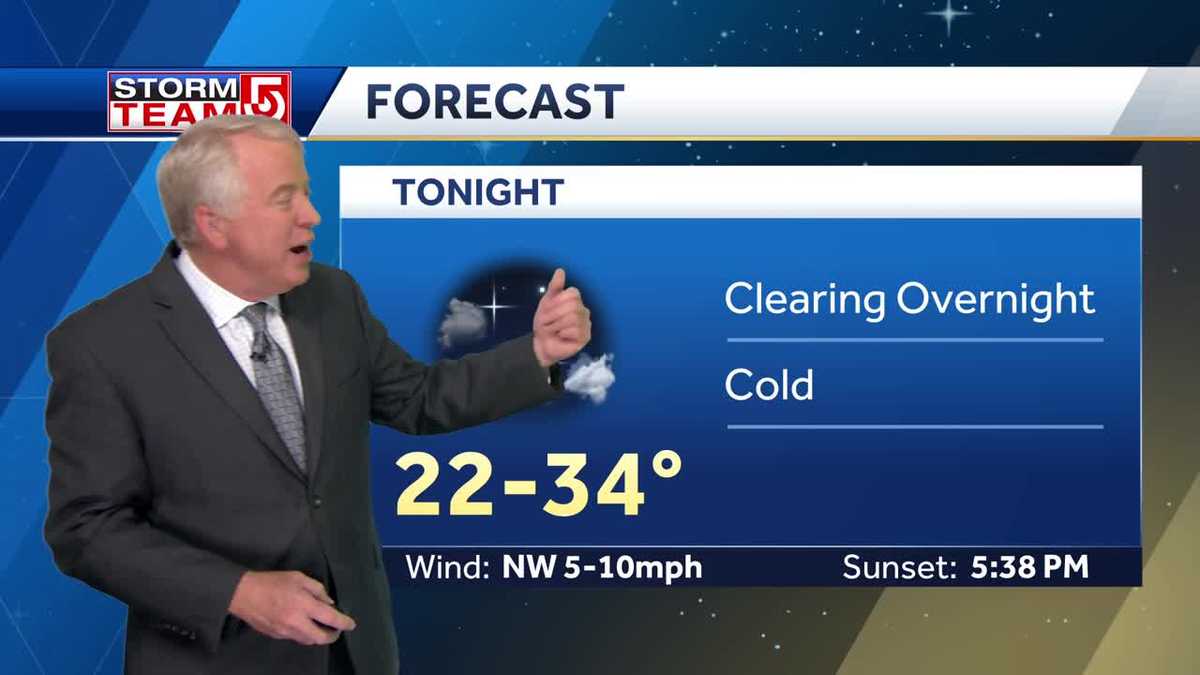Video: Winter-like chill overnight; Warming trend in Mass.