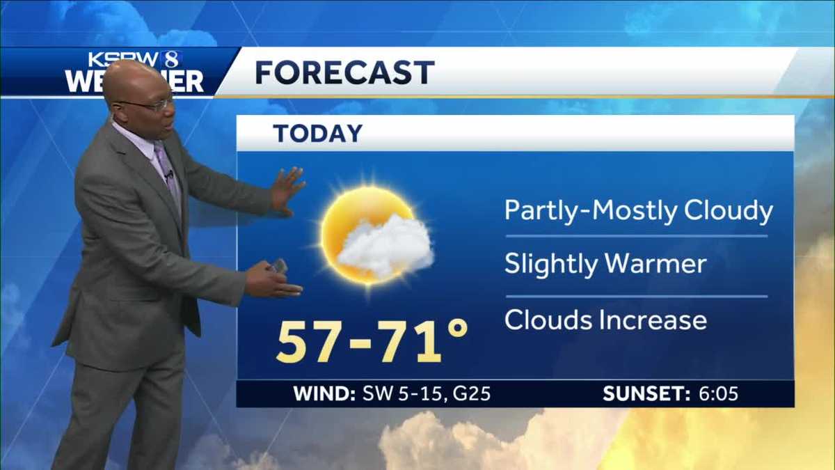 A Transition to Wet Weather Tonight