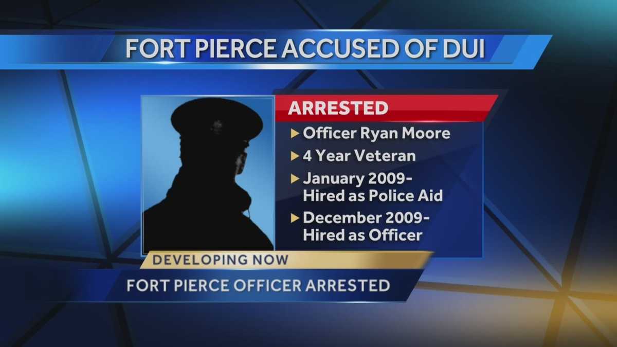 Fort Pierce police officer arrested for DUI