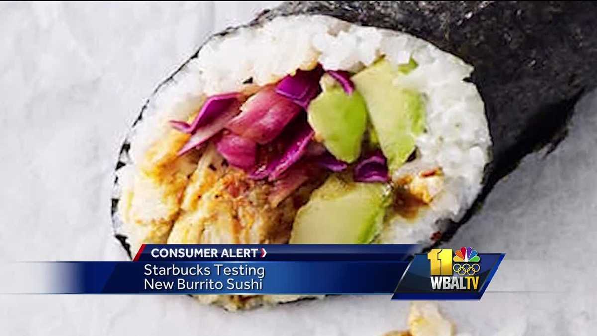 Video: Would you try a sushi burrito at Starbucks?