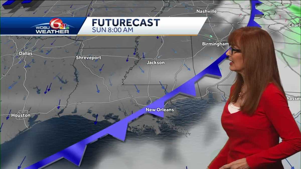 Another cold front Sunday