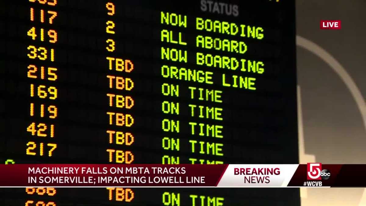 MBTA urging Lowell Line customers to use Orange Line