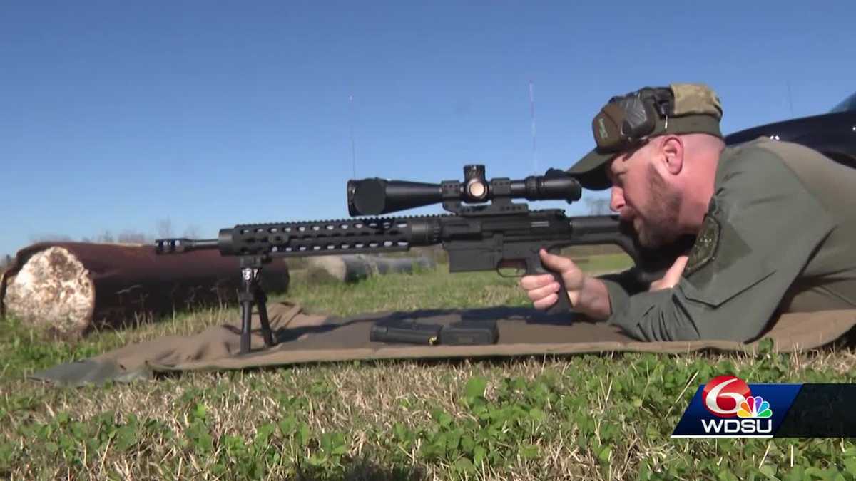 Louisiana sniper prepared to protect Super Bowl