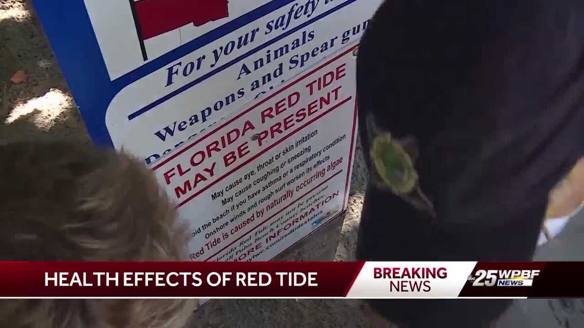Symptoms from red tide worsening for some – what to know