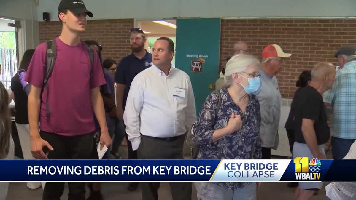Public hearing held ahead of Key Bridge demolition