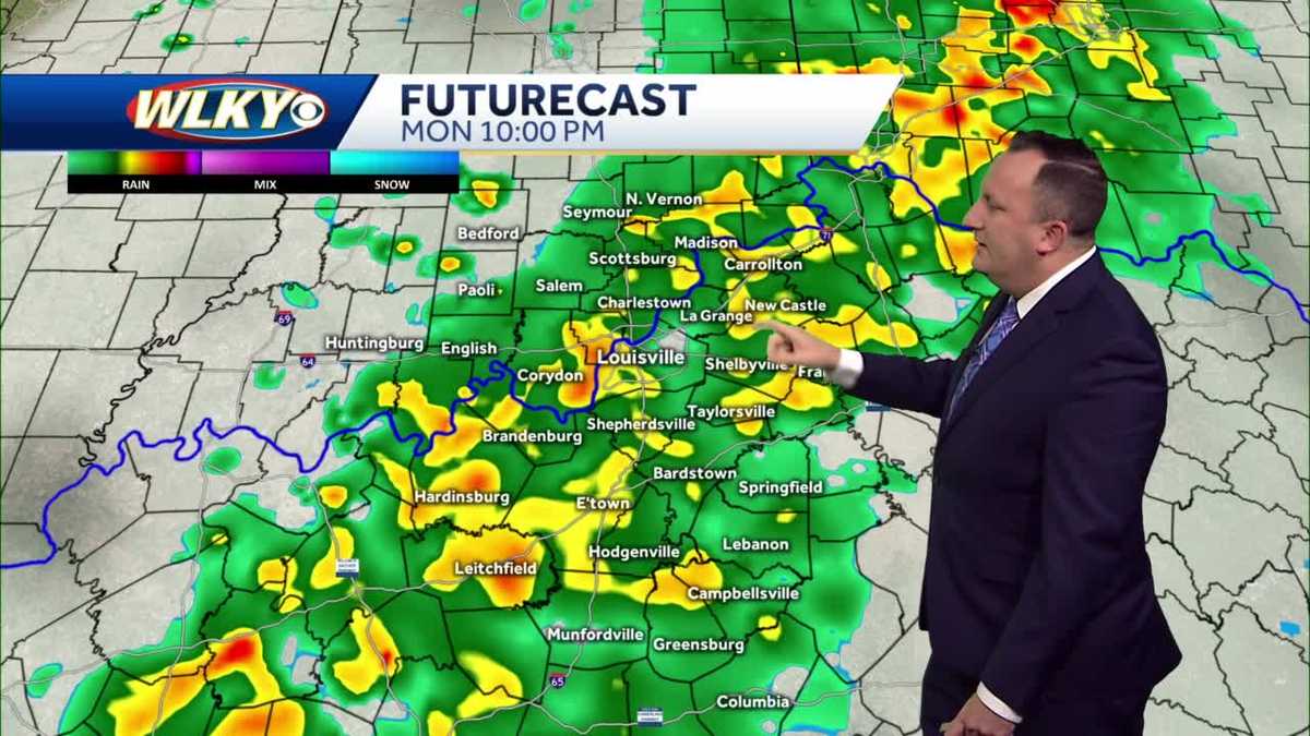 Cold tonight, rain arrives Monday afternoon
