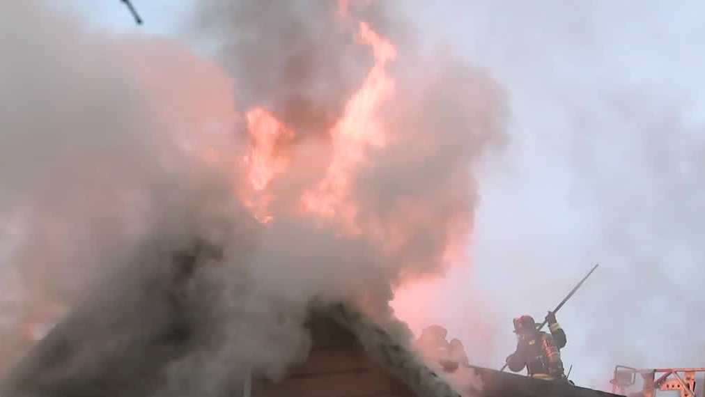 Manchester, New Hampshire fire: No one hurt; home destroyed