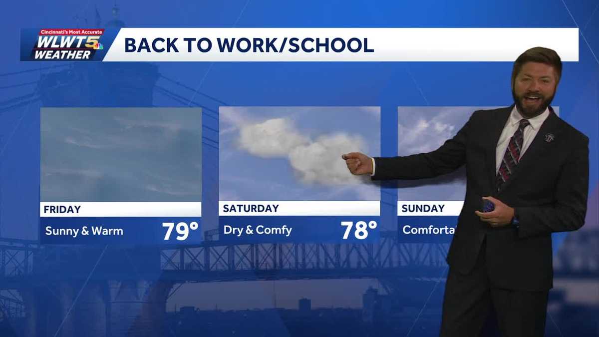 Seasonal air & sunshine across Greater Cincinnati