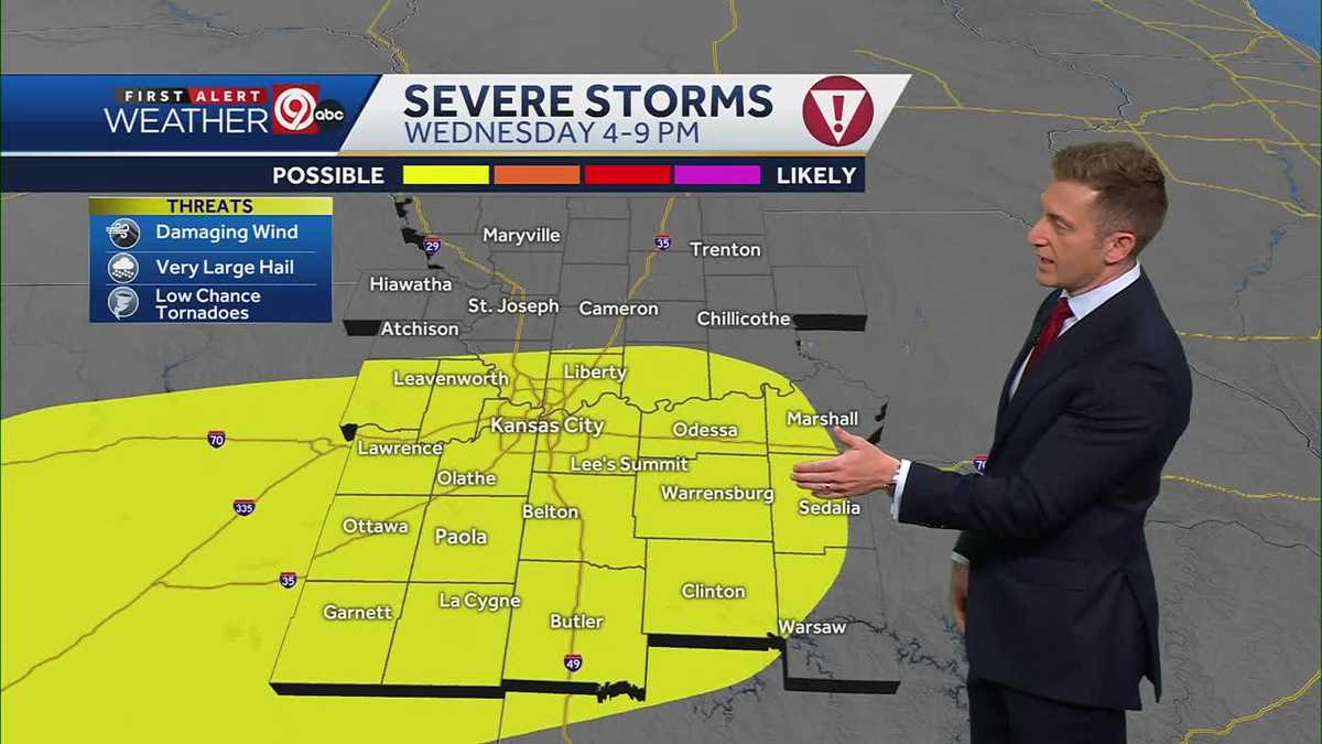 Kansas City Weather: Hail & Thunderstorms Forecasted - News Usa Today