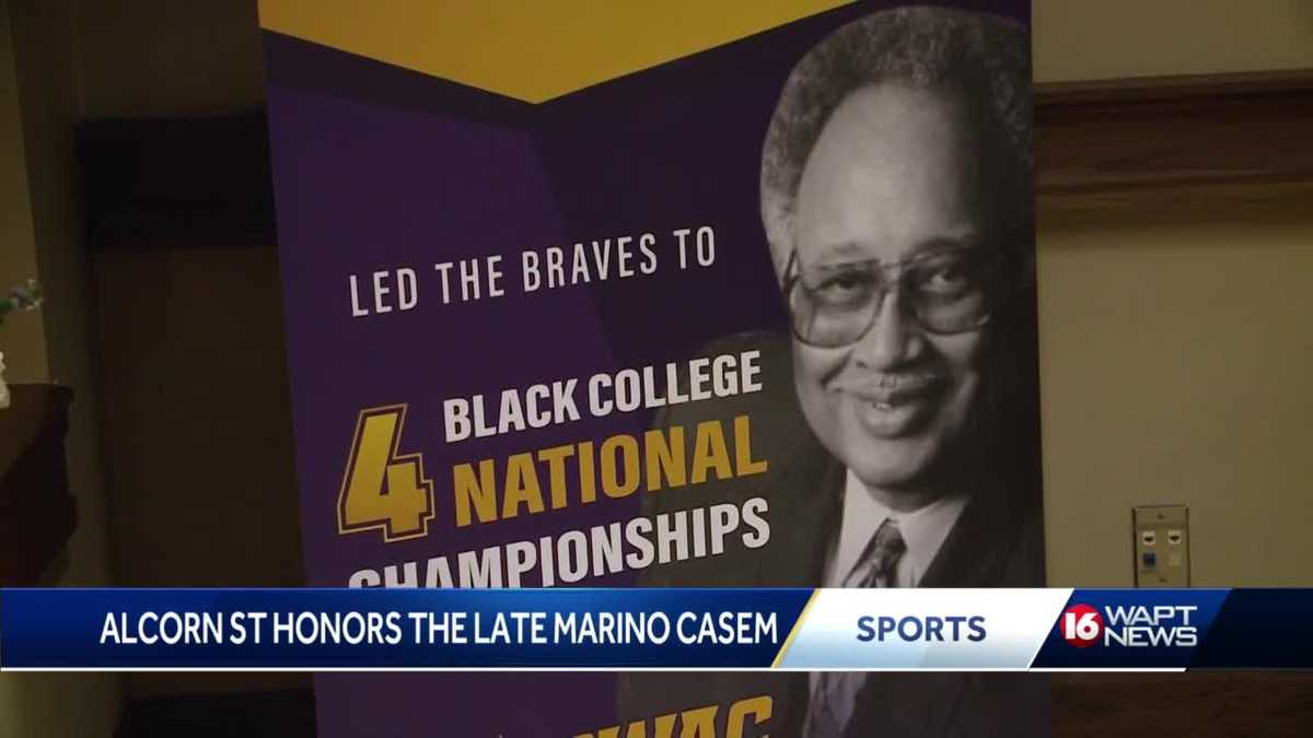 Alcorn State honors legendary football coach Marino Casem