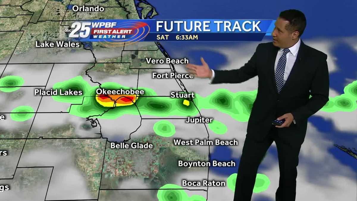 Meteorologist Cris Martinez' Friday Evening Forecast Meteorologist Cris Martinez' Friday Evening Forecast