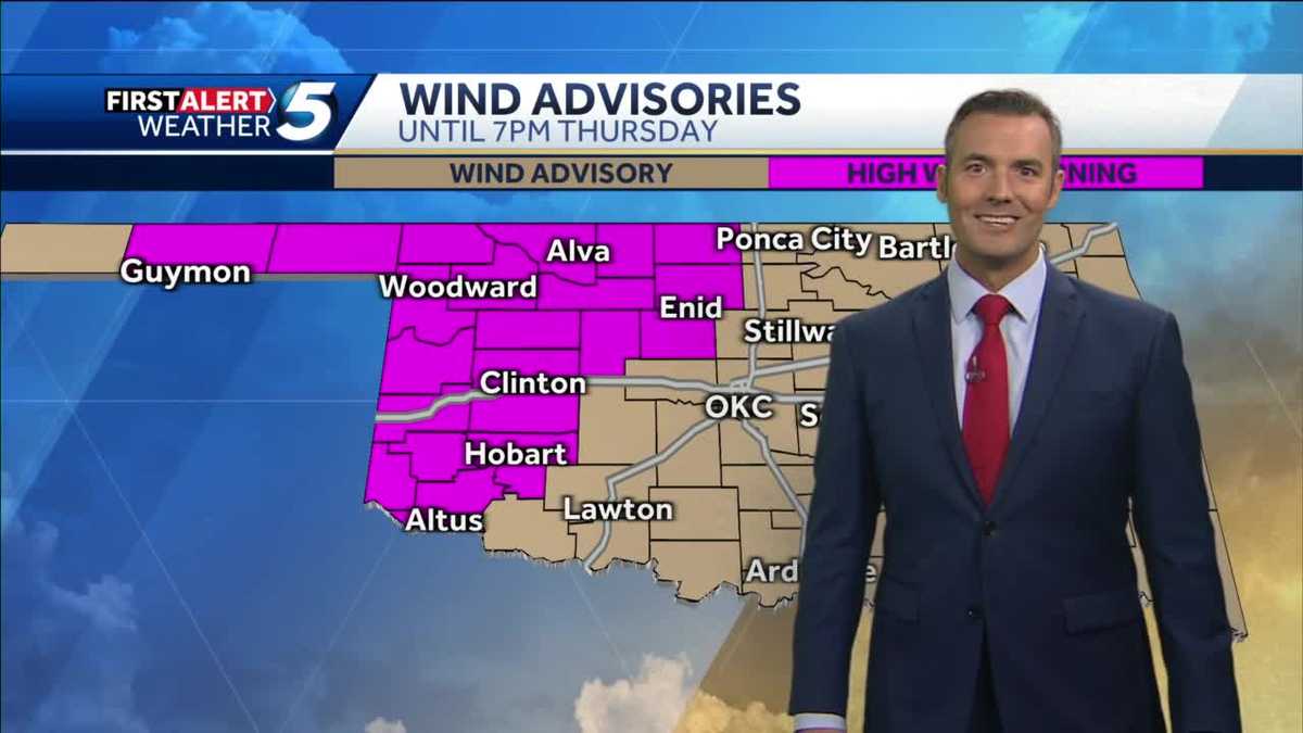 FORECAST: Strong winds today