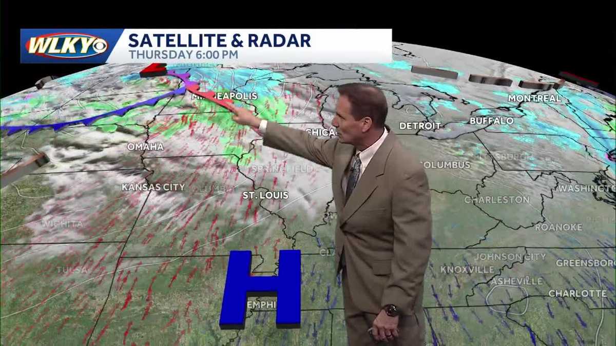 A windy Friday ahead