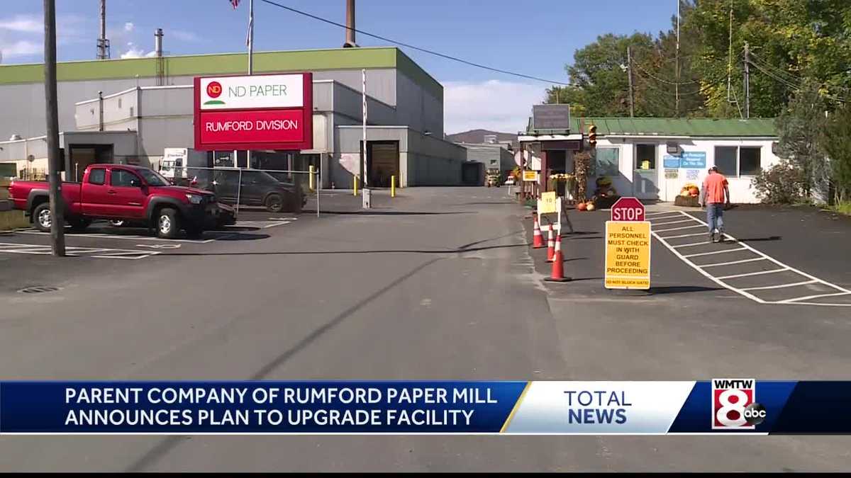 ND Paper announces significant upgrades to Rumford mill