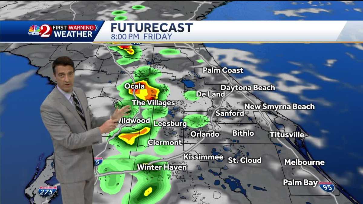 Rain returns Friday + possible strong storms Saturday!
