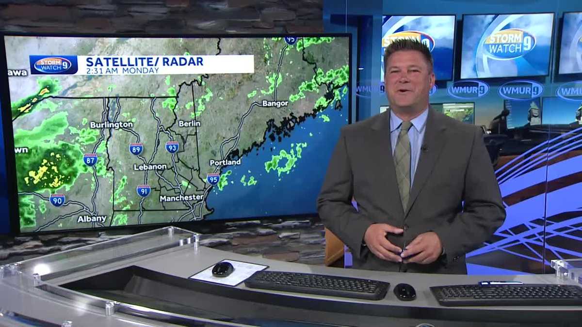 WATCH: Rainy start to the week