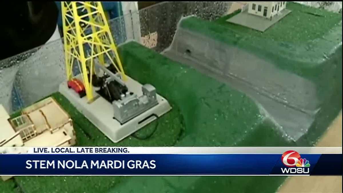 Hands-on: STEM NOLA students build remote-controlled, miniature Mardi ...