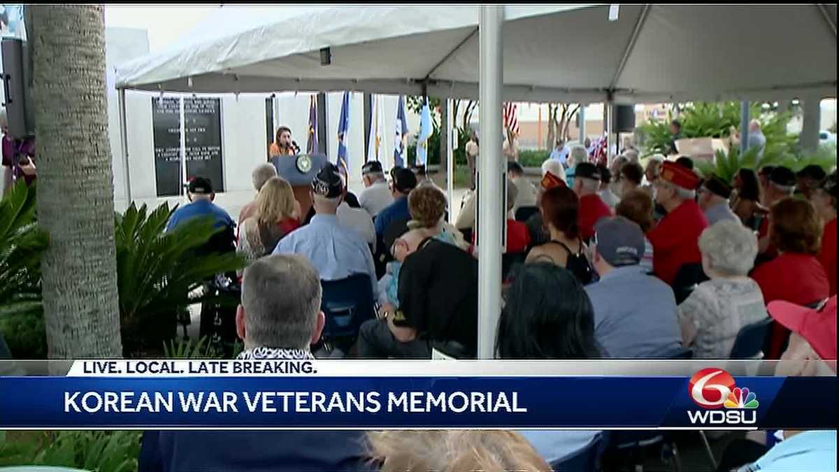 Korean War veterans honored at ceremony