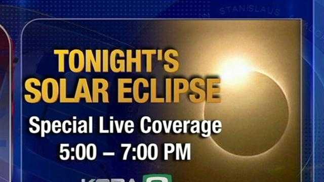 Solar Eclipse Sunday Night