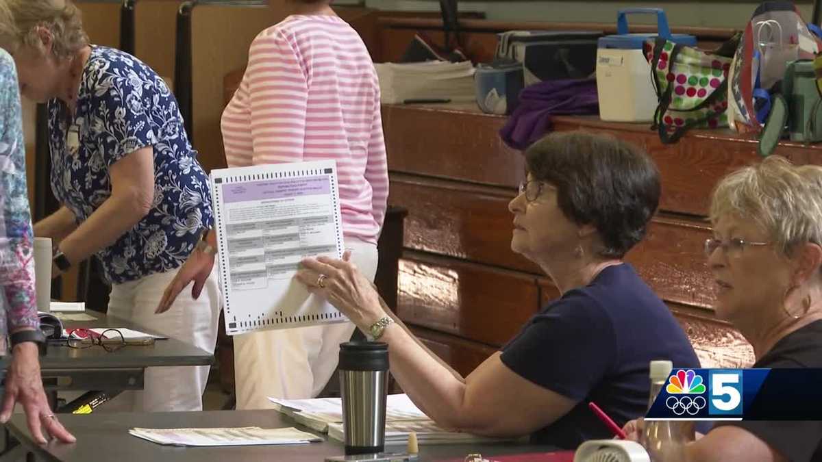 Voters explain why they're filling out their ballot in Vermont's major ...