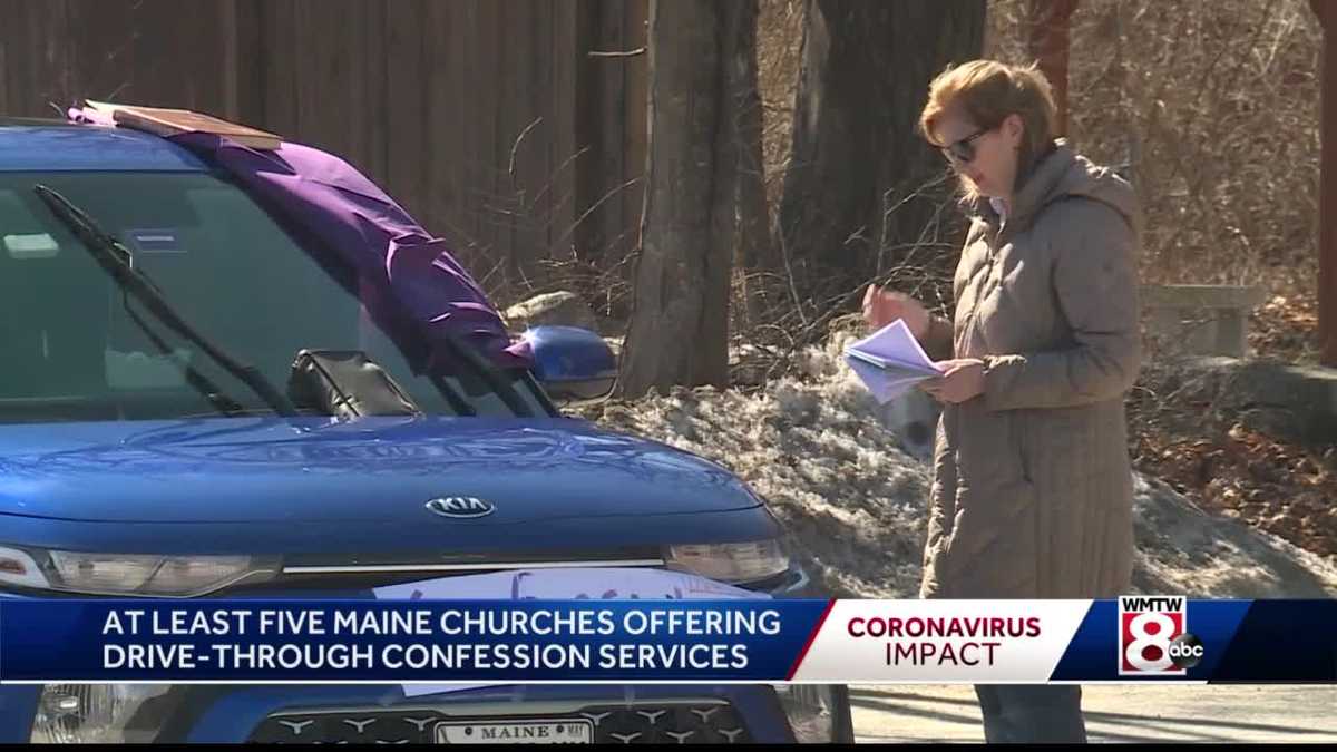 Confession at a distance: Maine churches offering 'drive-thru ...