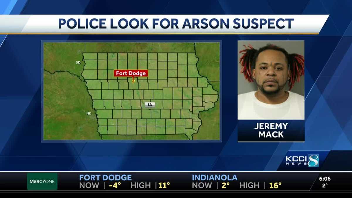 Fort Dodge police searching for arson suspect