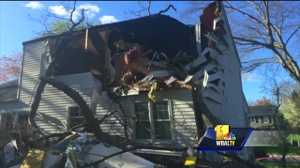 Severe weather causes damage in Baltimore area