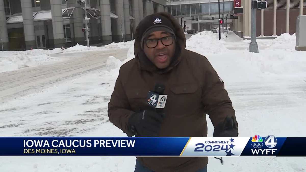SC: WYFF News 4's Nigel Robertson heads to Iowa for caucus