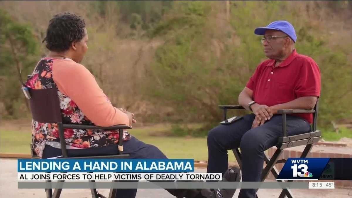 TODAY's Al Roker visits tornado victims in Beauregard, Alabama