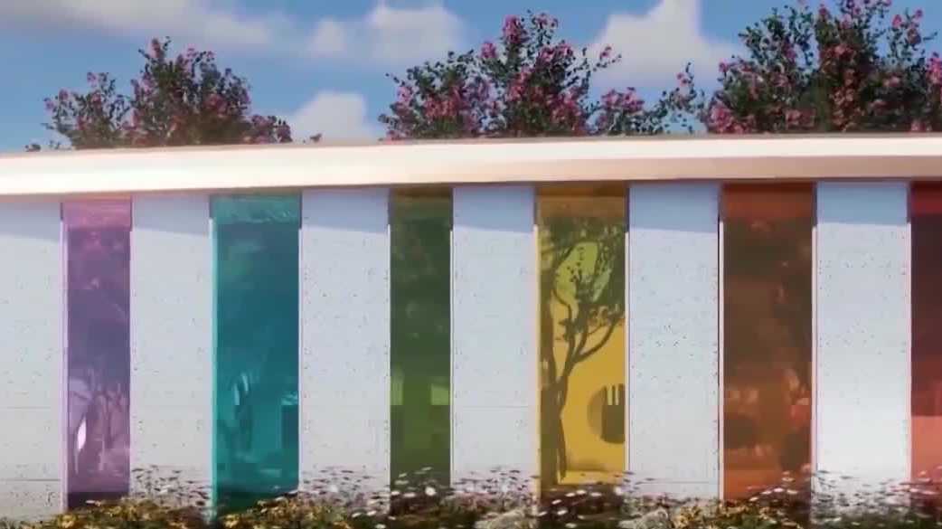 Designers unveiled partial images of the Pulse Memorial in Orlando