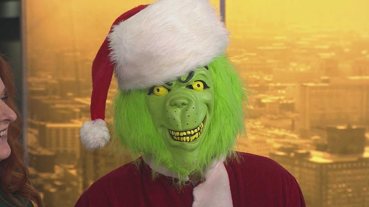 Get your picture taken with the Grinch Saturday